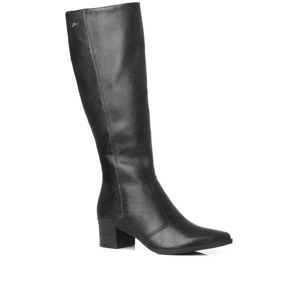 Bota Montaria Pegada Feminina Cano Longo em Couro Preto 280561-05 - pegada